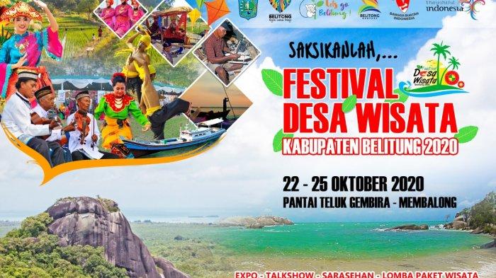 Sebentar Lagi Festival Desa Wisata, Ini Kegiatannya - Posbelitung.co