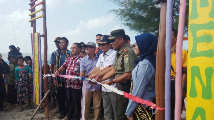 KKN UBB Angkatan XIII Launching Objek Wisata Tugu Pantai Menara ...