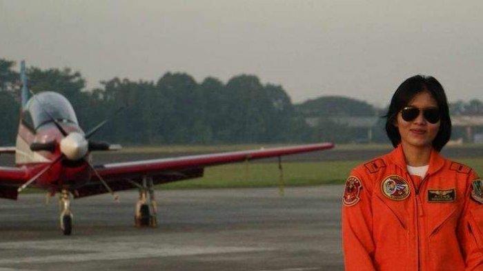 Letda Pnb Ajeng Tresna Dwi Wijayanti, Sosok Penerbang Pesawat Tempur TNI AU Pertama - Posbelitung.co