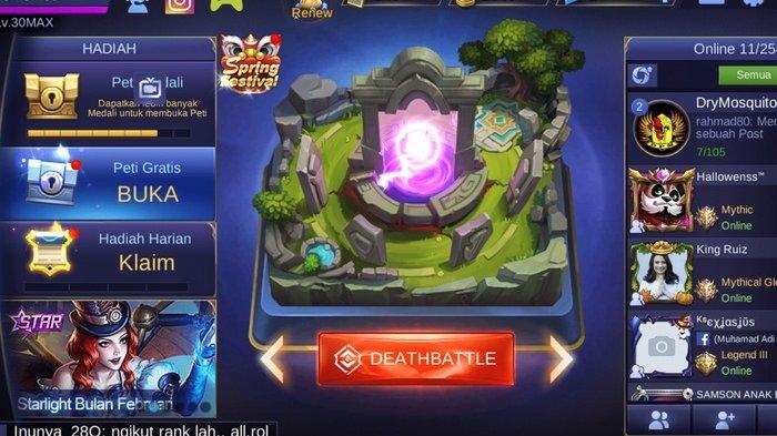 Khusus Buat yang Doyan Kill Mobile Legend Rilis Mode "DeathBattle ...