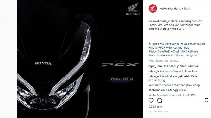 Penampakan Skutik Bongsor Honda PCX Generasi Baru Untuk Indonesia ...