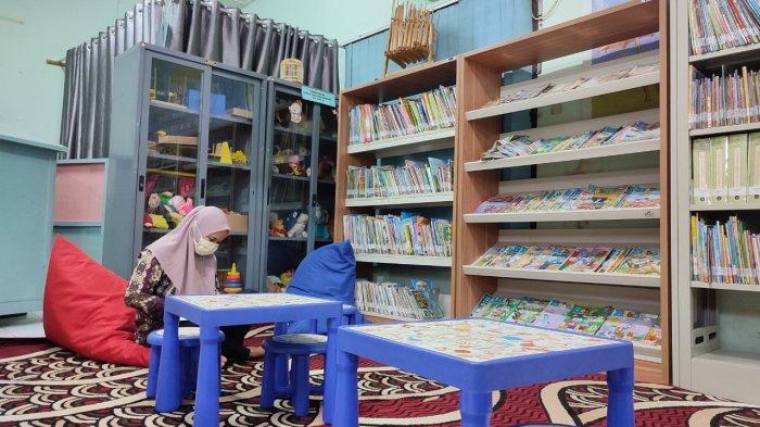 Ruang Baca Perpusda Belitung Lebih Nyaman dan Santai - Posbelitung.co