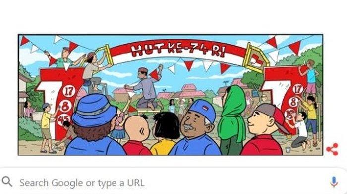 Inilah Penampakan Google Doodle Semarak Kemerdekaan RI, Mulai 2014 ...