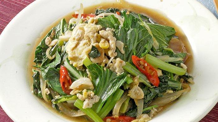 Rasa Cah Caisim Telur Enak Walau Diracik Sederhana - Posbelitung.co