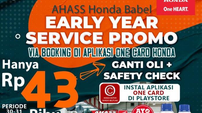 Promo Akhir Tahun Servis Ringan + Ganti Oli di AHASS TDM Manggar ...