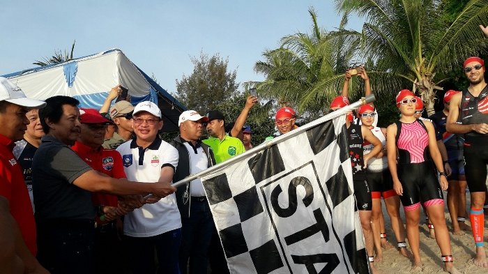 208 Peserta Telah Daftar Sungailiat Triathlon 2023, Ada Atlet Perancis ...