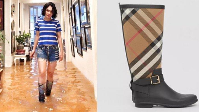 Sepatu Boot Burberry di Kaki Yuni Shara ini Ternyata Kerap Dipakai ...