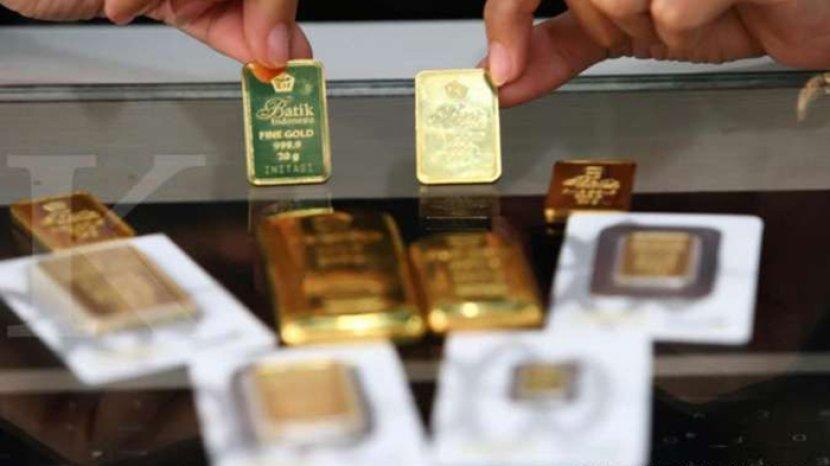 Harga Terbaru Emas Antam Hari Ini 26 Mei 2025 Turun Rp11.000 Jadi Segini - Posbelitung.co