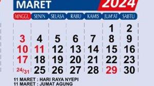 Kalender April 2024 Lengkap dengan Tanggal Merah, Libur Nasional, Cuti ...