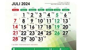 Kalender Juli 2024 Lengkap dengan Weton dan Tanggal Penting Indonesia ...