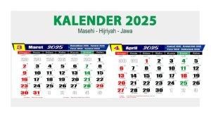 Kalender 2025 Lengkap dengan Hijriyah, Kapan Puasa Ramadhan dan Idul Fitri 2025? - Posbelitung.co