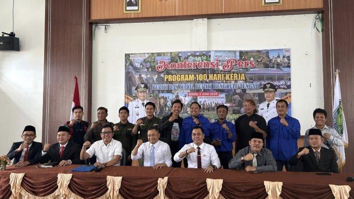 100 Hari Kerja, Bupati dan Wakil Bupati Bengkulu Tengah Telah Lakukan 12 Program ...