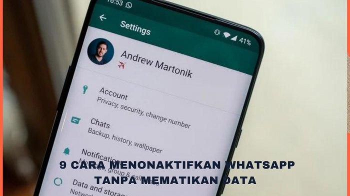 9 Cara Menonaktifkan WhatsApp Tanpa Mematikan Data - Tribunbengkulu.com