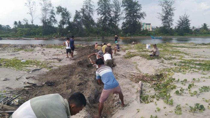 Cegah Abrasi Tanpa Bantuan Pemerintah, Warga Pekik Nyaring Gotong ...