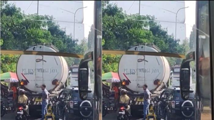Aksi Arogan Pengendara Mobil, Pukul Pemotor di Serang Gegara Tak Terima ... Aksi Arogan Pengendara Mobil, Pukul Pemotor di Serang Gegara Tak Terima ...