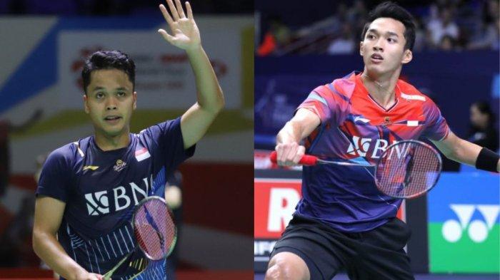 Kans All Indonesian Final All England 2024, Anthony Ginting Bertemu Jonatan Christie ...