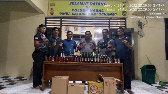 Polres Kaur Sita Ribuan Pil Samcodin dan Ratusan Botol Miras ...