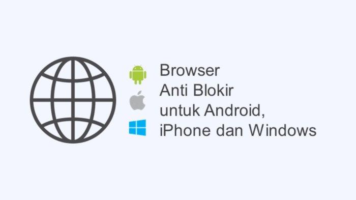 Aplikasi Browser Anti Blokir Terbaik, Tanpa Gunakan VPN Lagi untuk Android dan PC Buruan Dicoba ...