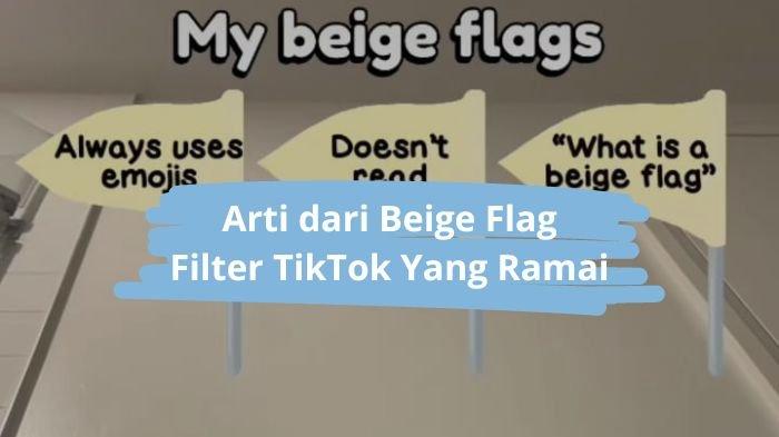 Selain Ada Red Flag dan Green Flag Ada Beige Flag Filter Ramai di ...