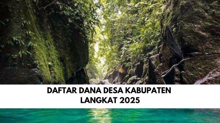Berapa Jumlah Alokasi Dana Desa di Kabupaten Langkat Sumatera Utara ...