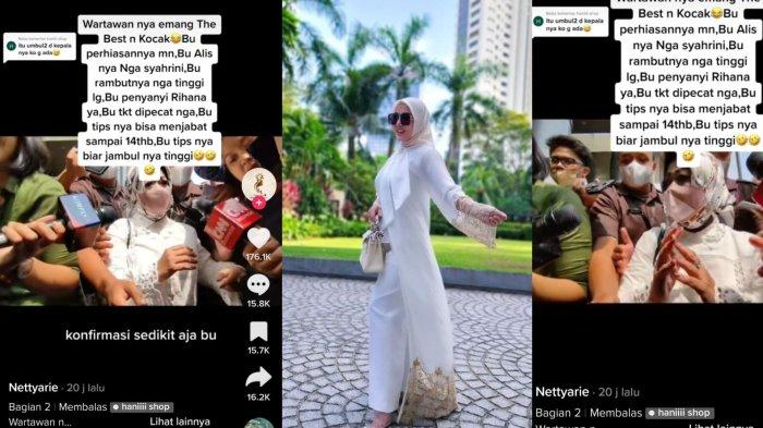 Bergaya Ala Syahrini, Kadinkes Lampung Reihana Tak Berkutik Ditanyai Wartawan Usai Dipanggil KPK ...