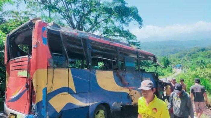 Bus Sriwijaya Express dari Bengkulu Kecelakaan di Lampung, Pihak PO Sebut Tak Ada Korban Jiwa ...