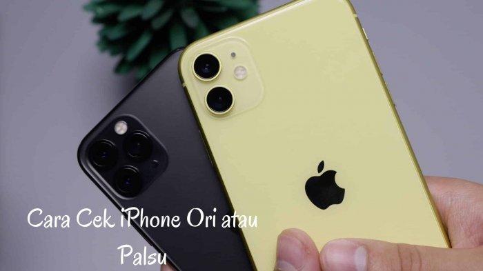 Yuk Simak, Cara Apa Saja yang harus dilakukan untuk Bedakan iPhone Asli atau Palsu ...
