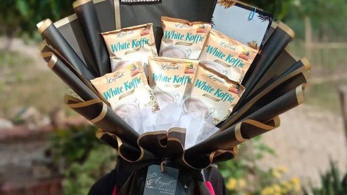 Cara Membuat Buket Kopi Sachet untuk Hadiah Ulang Tahun Ayah ...