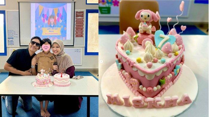 Desta dan Natasha Rizki Kompak Rayakan Ulang Tahun Miskha, Meski Telah Bercerai - Tribunbengkulu.com