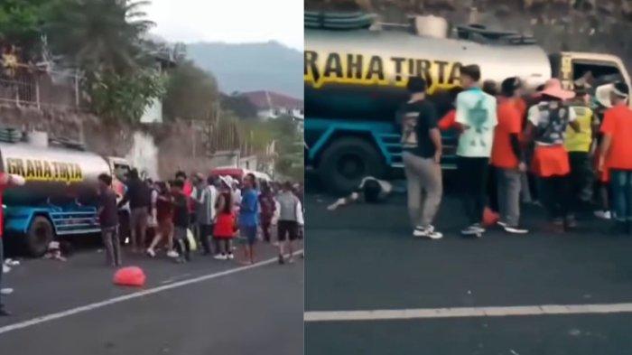 Tragedi Maut Truk Tangki Tabrak Pengunjung Karnaval di Mojokerto, 2 Orang Tewas Belasan Dirawat ...