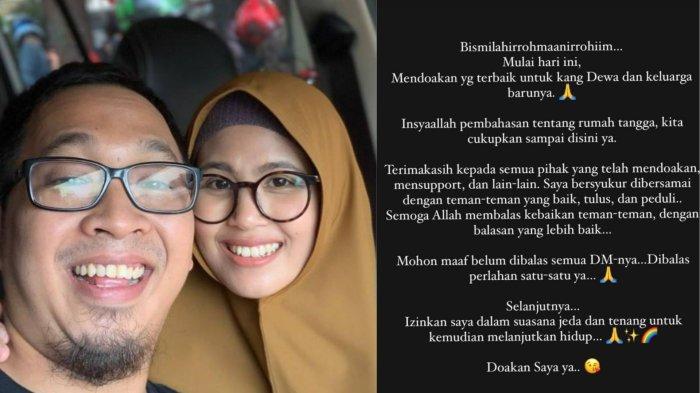 Dewa Eka Prayoga Resmi Bercerai, Wiwin Supiyah Berikan Pesan Terakhir ...