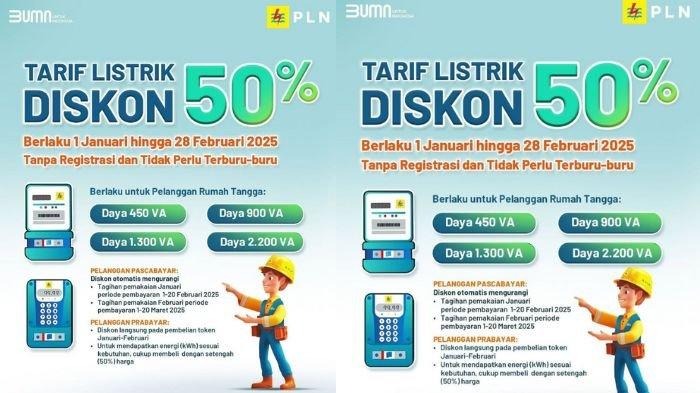 Diskon 50 Persen! Voucher Token Listrik Bakal Hangus Jika Tak Dipakai ...