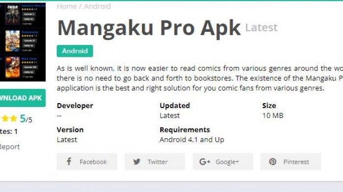 Download Aplikasi Mangaku Pro, Komik Online Gratis Berbahasa Indonesia ...