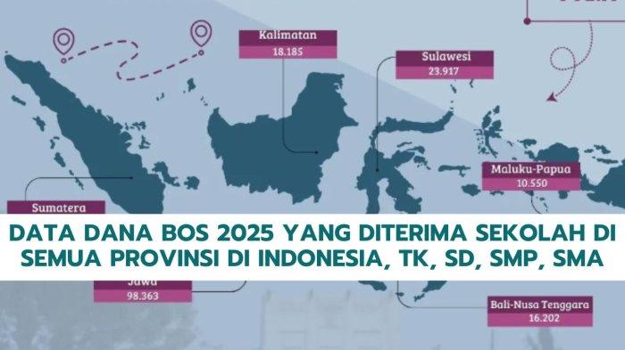 Download Data Dana BOS 2025 yang Diterima Sekolah di Semua Provinsi di ...