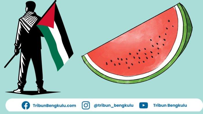 Emoji Semangka Ramai diunggah Simbol Dukung Palestina Bukan Bendera ...