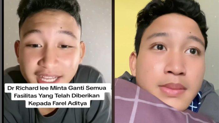 Farel Aditya Akui Tertekan Dibiayai dr Richard Lee Sekolah Hingga Diminta Ganti Rugi Rp 40 Juta ...