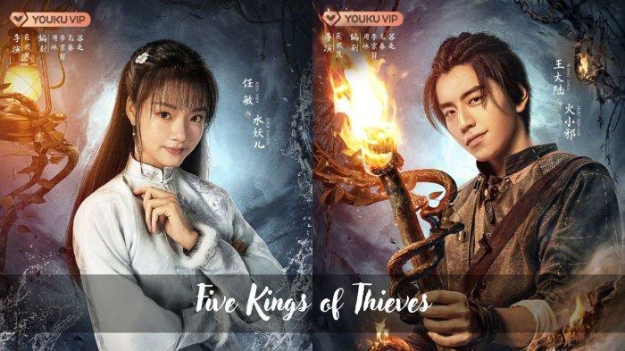 Sinopsis Five Kings of Thieves, Mini Drama China yang Dibintangi Darren Wang dan Ren Min ...