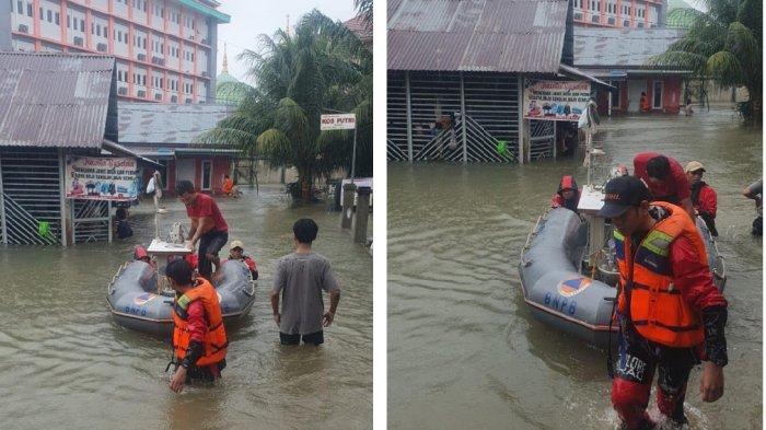 BPBD Catat Ada 24 Titik Banjir di Kota Bengkulu yang Tersebar di 8 Kecamatan - Tribunbengkulu.com