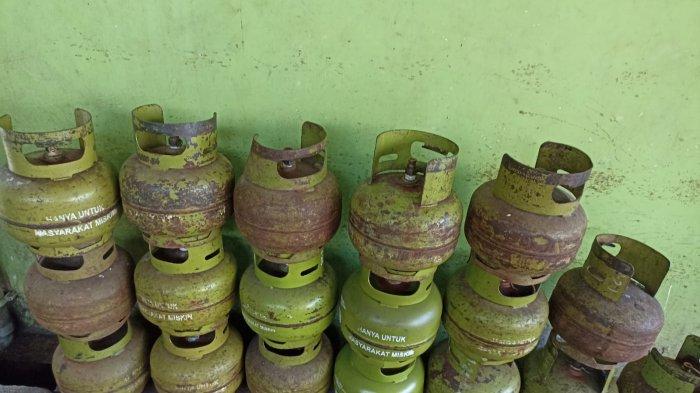 INGAT! Jual Gas Elpiji Subsidi di Atas HET di Bengkulu, Sanksi Menanti - Tribunbengkulu.com