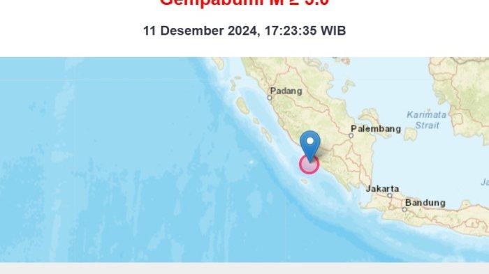 Gempa Bengkulu Hari ini Capai 5,4 Magnitudo, Warga Diminta Waspada Gempa Susulan ...