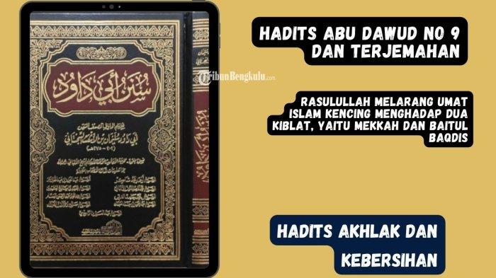 Hadits Abu Dawud Nomor 9 Lengkap dengan Terjemahan: Larangan Kencing ...