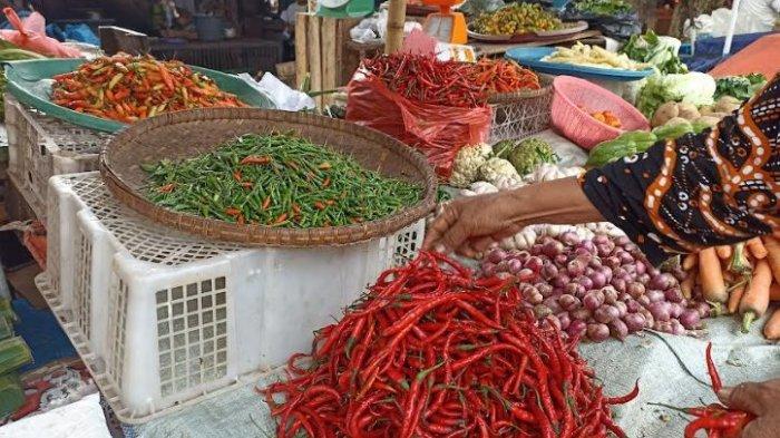 Naik Lagi, Harga Cabai Merah di Bengkulu Kini Tembus Rp 100 Ribu Per Kilogram - Tribunbengkulu.com