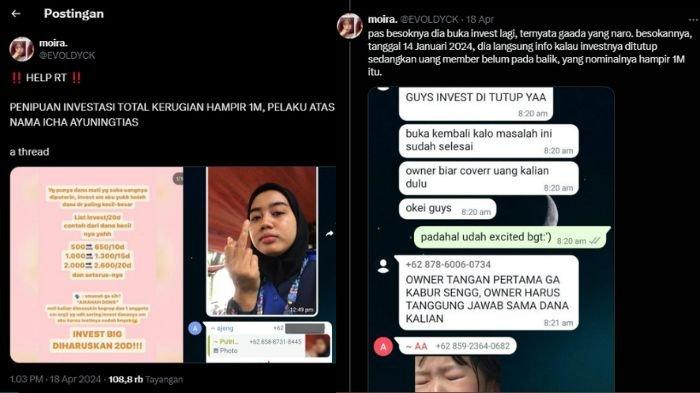 Heboh Modus Investasi Bodong Memutar Uang, Menawarkan Keuntungan Berlipat Ganda, Kenali Ciri ...