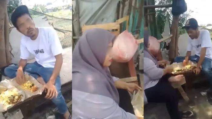 Heboh Video Anak dan Istri Dianggurin 3 Minggu, Suami Asyik Makan Nasi Padang Bareng Selingkuhan ...