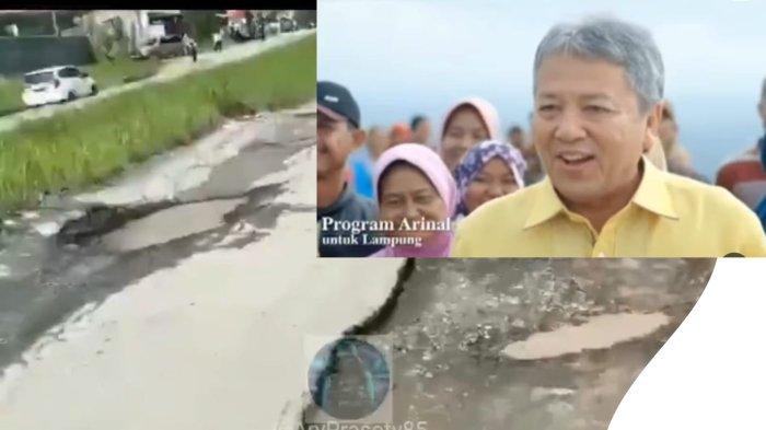 Video Kampanye Gubernur Lampung Arinal Djunaidi Kembali Viral Usai Jokowi Cek Kondisi Jalan ...
