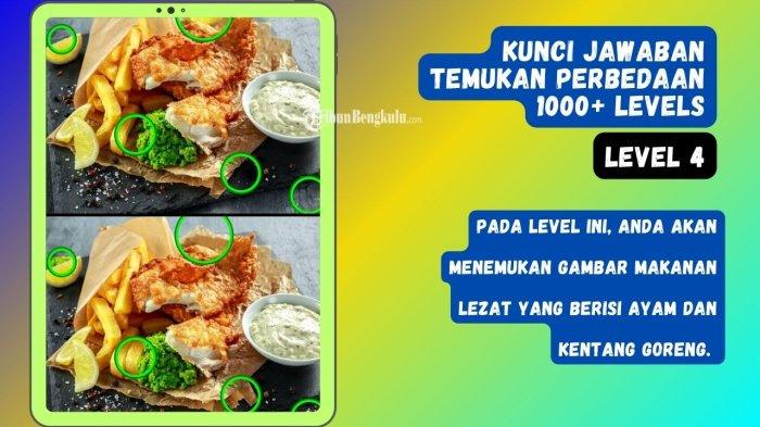 Jawaban Game Temukan Perbedaan 1000+ Levels Level 4 - Tribunbengkulu.com