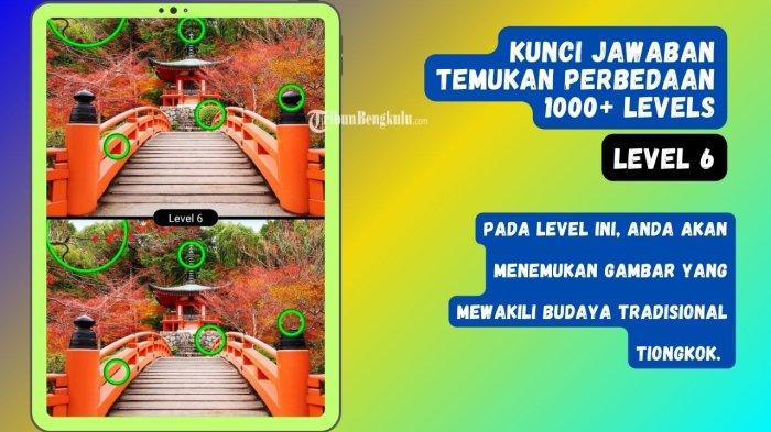 Jawaban Game Temukan Perbedaan 1000+ Levels Level 6 - Tribunbengkulu.com
