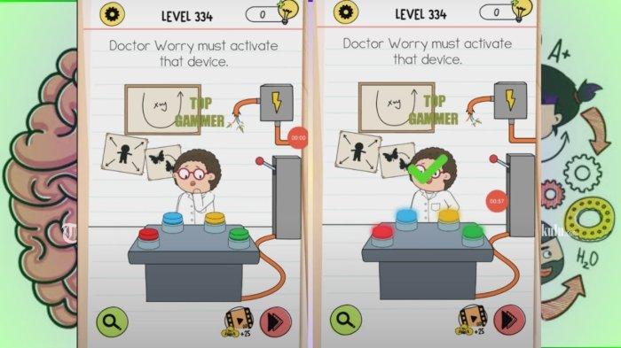 Kunci Jawaban Game Brain Test 4: Sobat Rumit Level 334, Dokter Khawatir ...