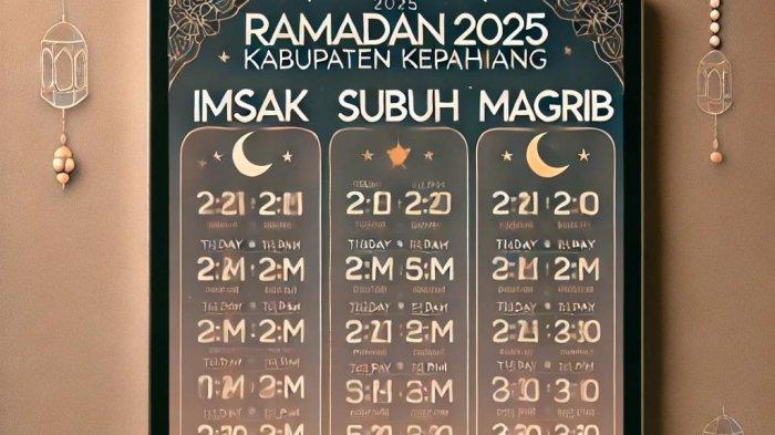 Jadwal Imsak, Subuh, dan Magrib Wilayah Kabupaten Kepahiang Bengkulu ...
