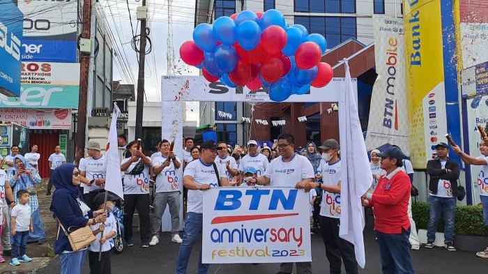 Kemeriahan HUT ke-73 Bank BTN di Bengkulu, Jalan Sehat hingga Games untuk Semangat Baru di 2023 ...